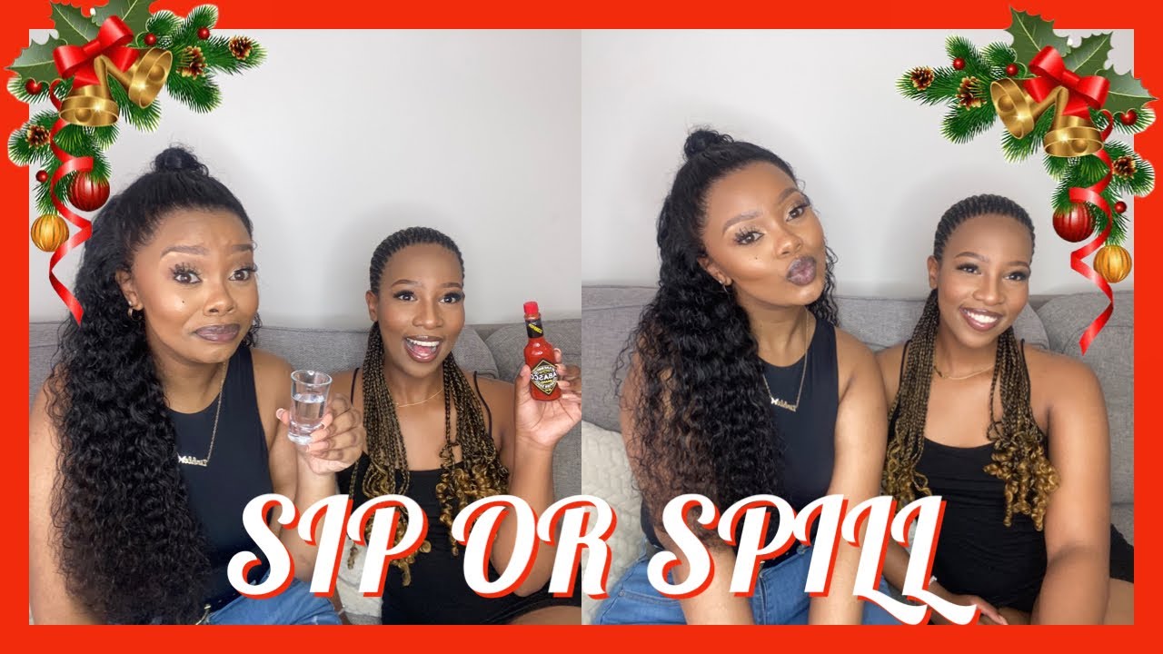 #VLOGMAS : Sip Or Spill Ft. Mathapelo S| Clown Stories, Being Cheated On| We Exposed Ourselves 🥲 ...