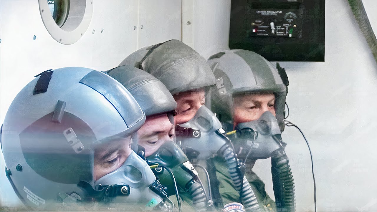 US Air Force Scary Test: Pilots Locked in Room With No Oxygen - YouTube