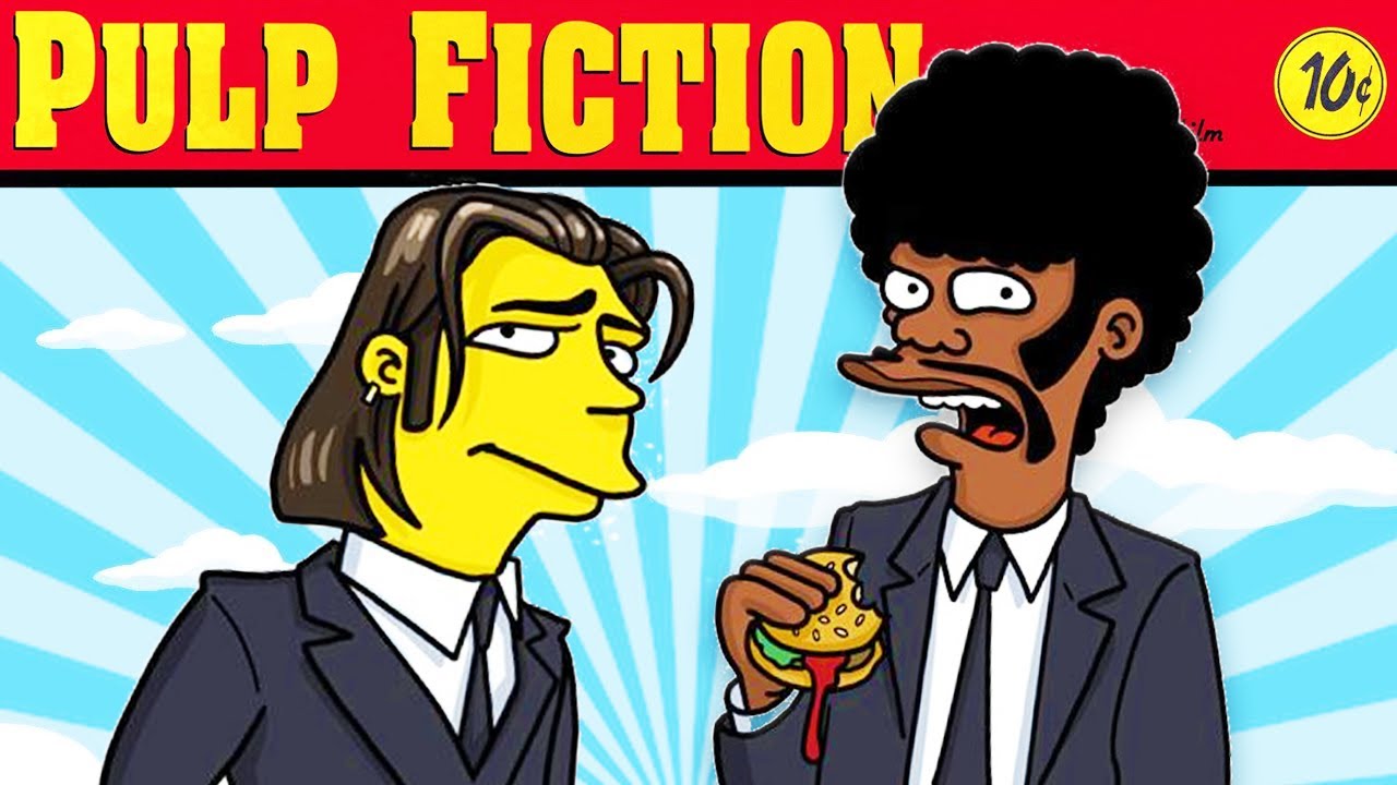 Pulp Fiction easter eggs in Cartoons - YouTube
