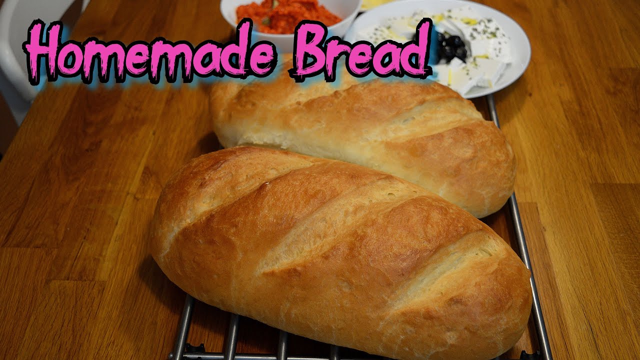 NAJBOLJI RECEPT ZA DOMACI BELI HLEB-kao iz pekare//HOW TO MAKE HOMEMADE ...