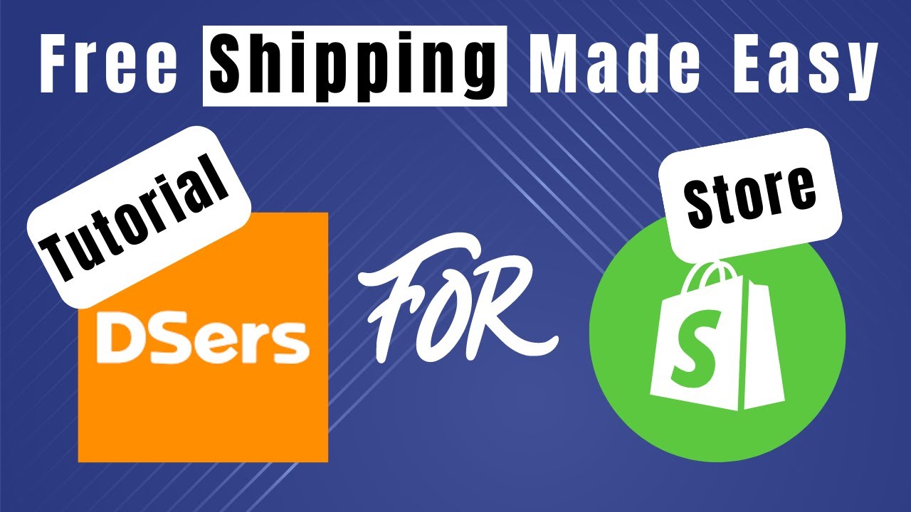 How To Set Up Free Shipping On Shopify Dsers Integration - YouTube