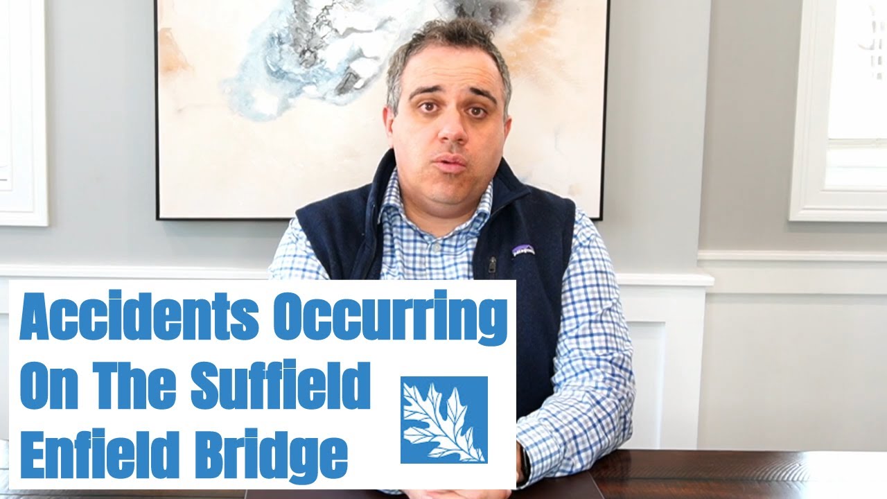Connecticut Car Accidents Occur On Suffield Enfield Bridge - YouTube