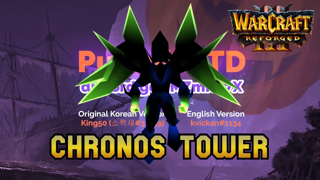 TRY CHRONOS WITH MAX SKILL !! Pumpkin TD - WARCRAFT 3 REFORGED ...