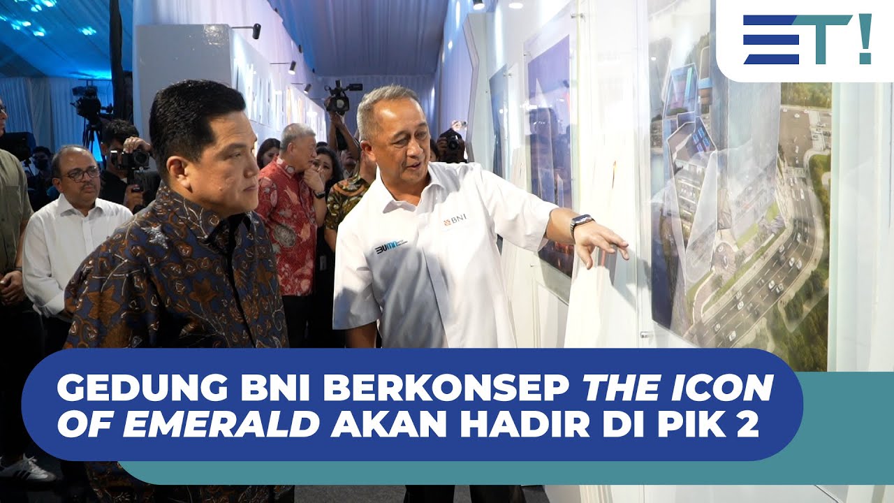 Gedung BNI berkonsep The Icon of Emerald akan hadir di PIK 2 - YouTube