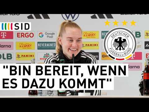 Not-Torhüterin Minge: \