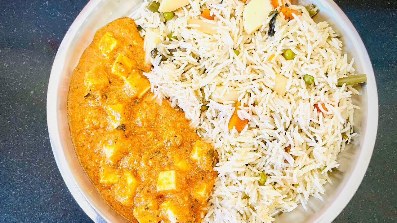 వెజ్ నాన్ వెజ్ కర్రీ లోకి పర్ఫెక్ట్ గా అదిరిపోయ వెజ్ పులావ్ ఇలా ఒకసారి ...