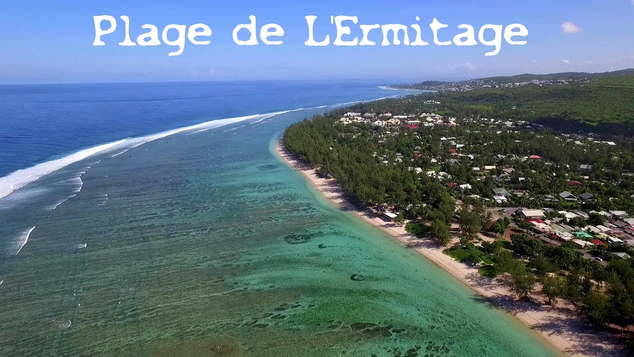 P3 - Plage de l'Ermitage - La Réunion - DJI Phantom 3 - YouTube
