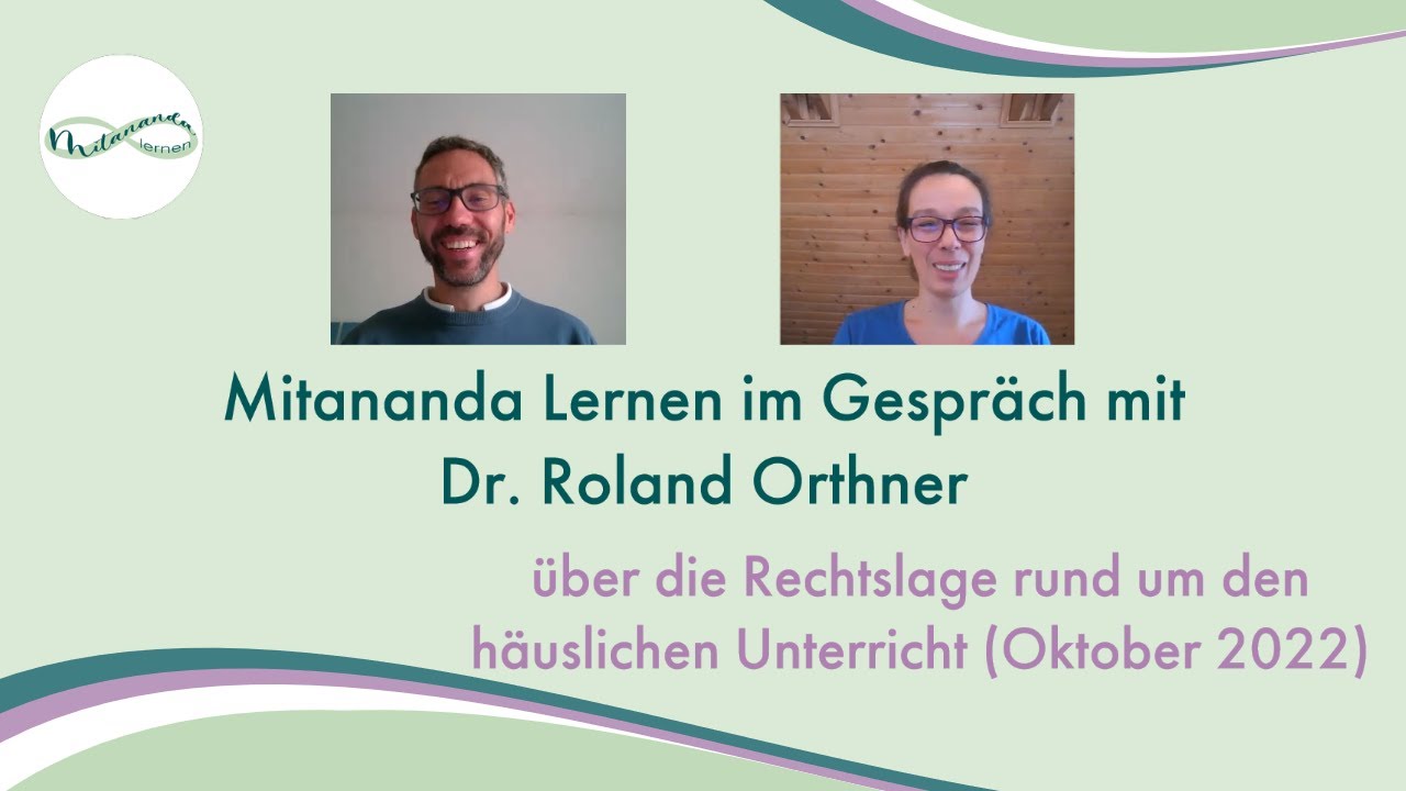 MLiG mit Dr. Roland Orthner über die Rechtslage rund um den häuslichen ...