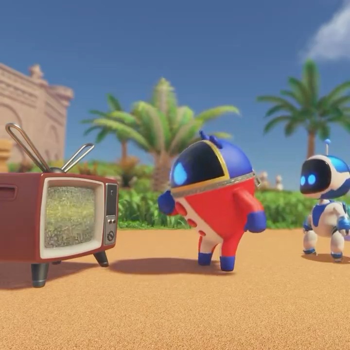Teddie in Astro Bot - YouTube