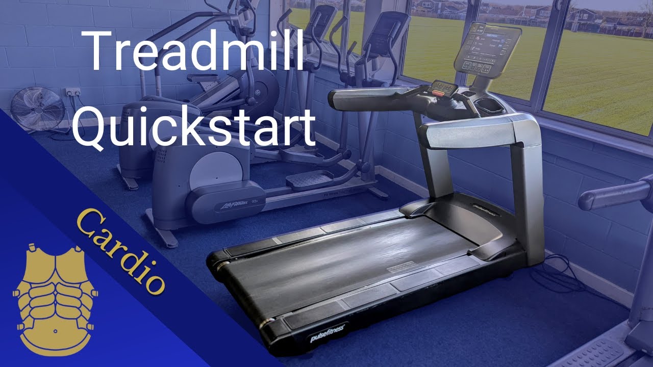 Pulse Fitness 260G Treadmill Quickstart - YouTube