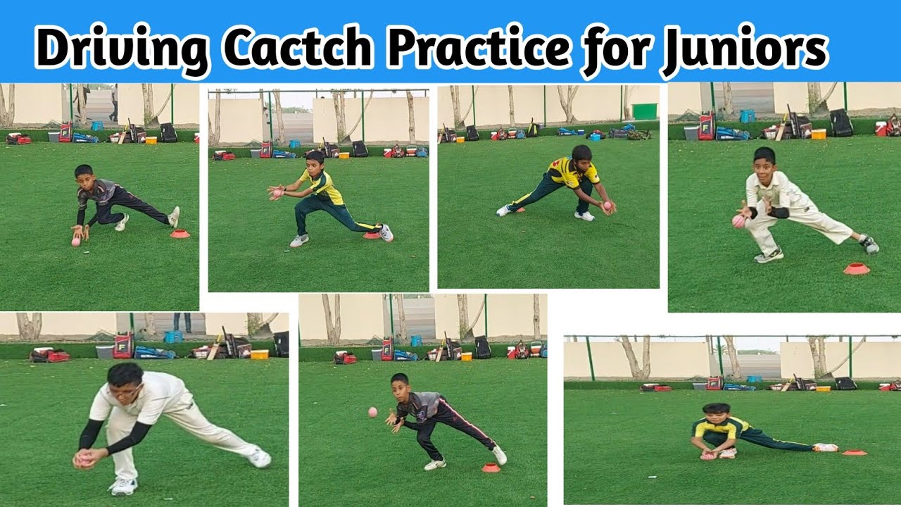 Diving catch practice for Junior kids. - YouTube