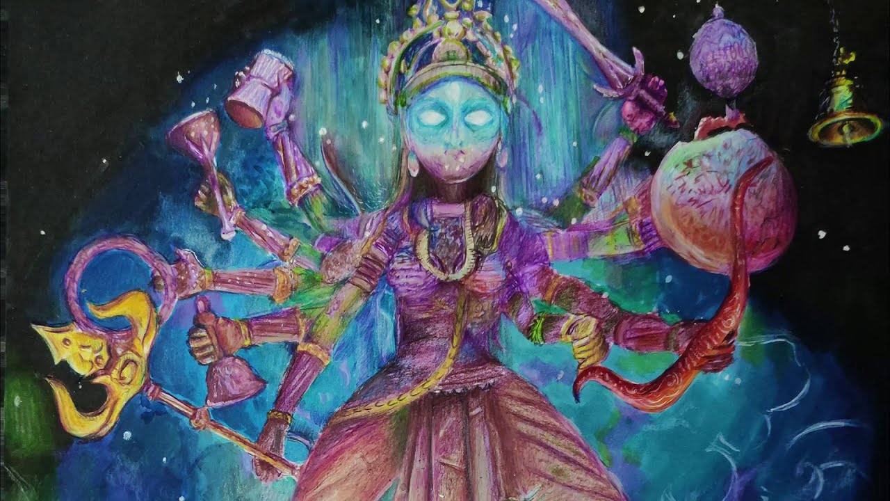 Poster Making of RAJI : An Ancient Epic Game | VIVEK CHATTRBAN - YouTube