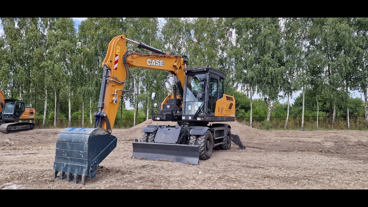 Nowa Koparka Kołowa CASE WX140E !!!! - YouTube