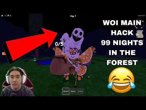 WOI MAIN HACK 99 NIGHTS IN THE FOREST 😂 AQIL JE SORANG SELAMAT😈