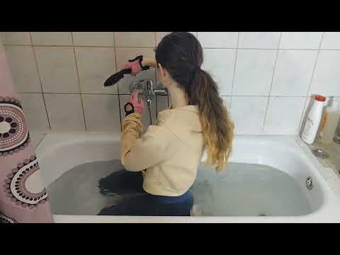 Violet changes her sweater while taking a shower - Trailer