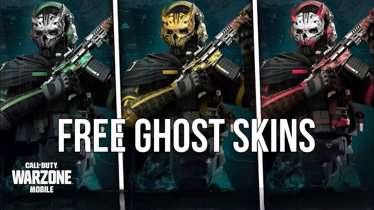 *NEW* How To Get All Three FREE Ghost Skins | Fast And Easy (WZM/MW3 ...