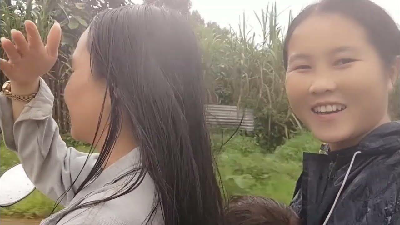 nrog kuv mus tab laj yuav zaub los ua tshai noj nawb - YouTube