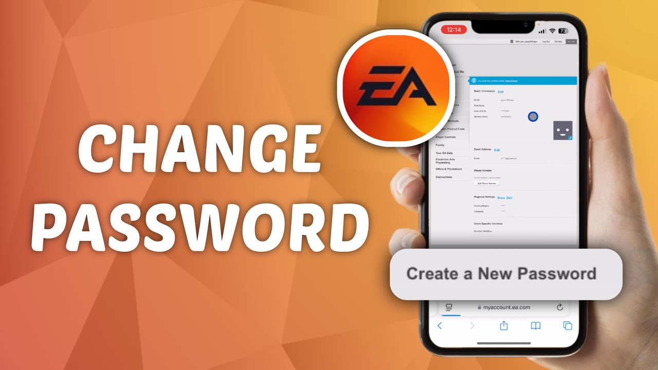How to Change EA Password - Quick and Easy Guide! - YouTube