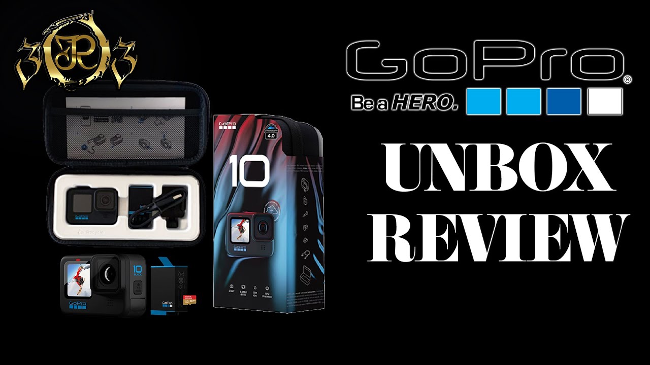 GoPro Hero 10 Special Bundle Pack Black Unboxing video - YouTube