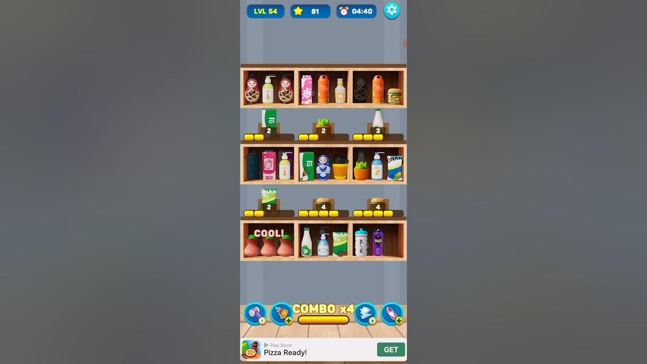 Stuff Sort - Sorting Master Level 54 Gameplay Walkthrough Android IOS - YouTube