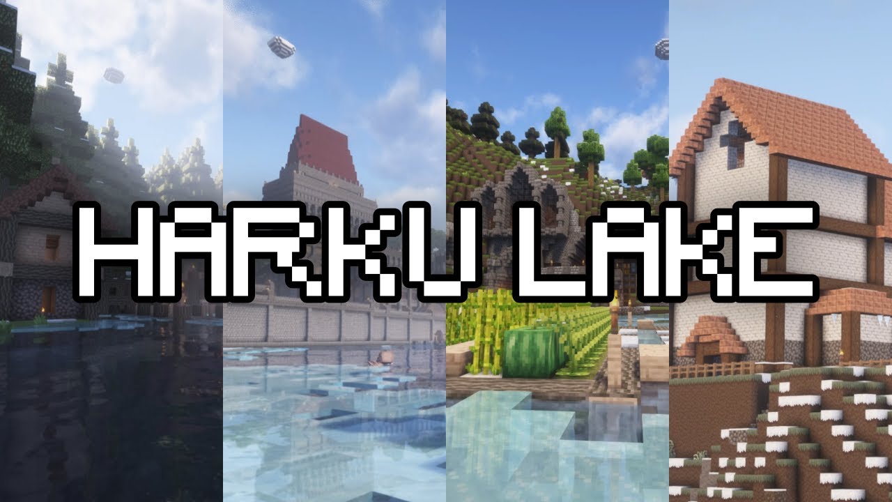 Minecraft - Harku Lake tour - YouTube
