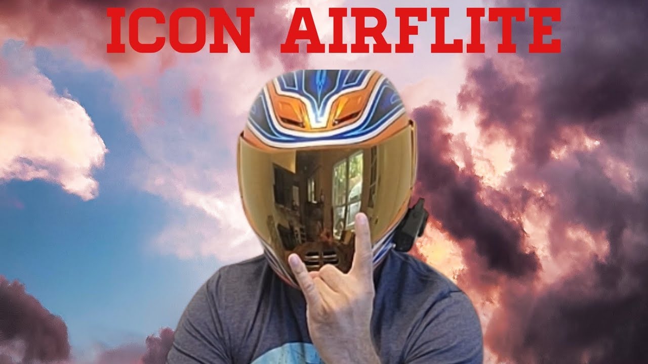 Icon Airflite Helmet Review - YouTube