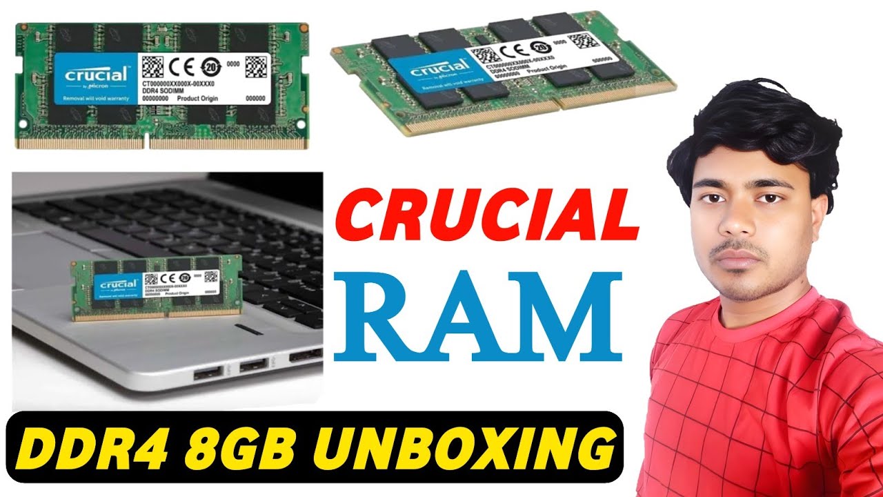 Crucial 8GB DDR4 Ram Unboxing | Get Ram That Speeds It Up | How to new ...