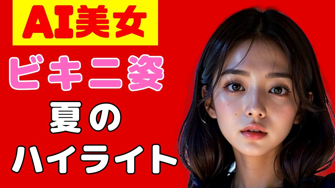 【ai Lookbook】ai美女「ビーチ編」part 6 Ai Beauty Special Beach Edition Part 6 Ai 미녀 특집 비치 에디션 파트 6