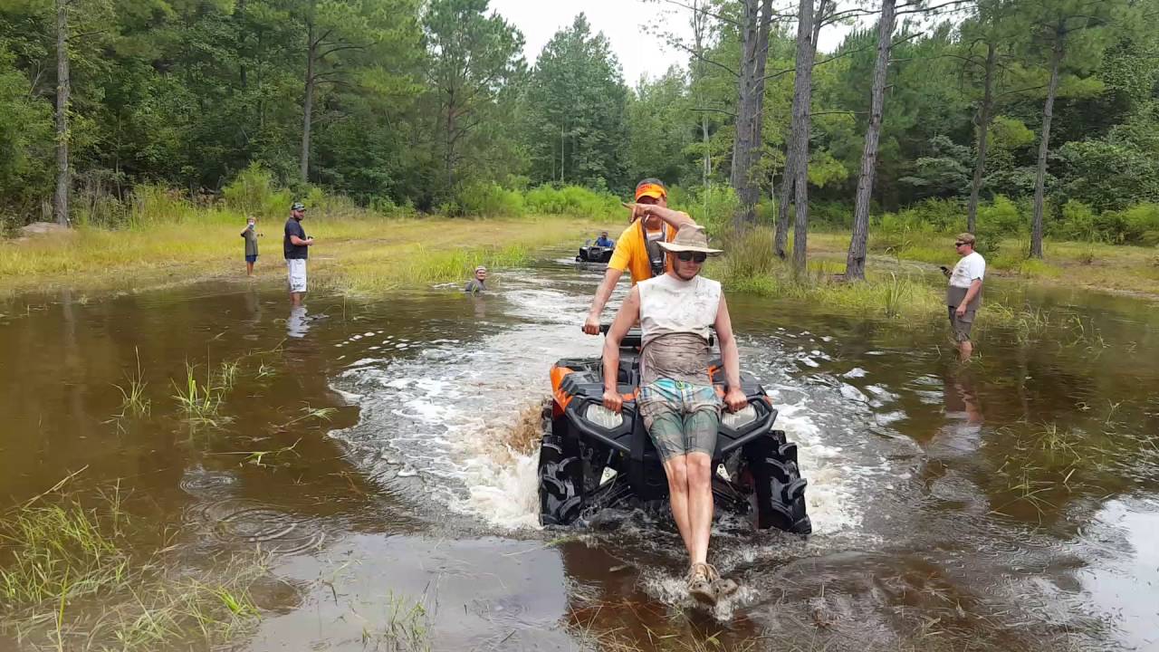 9-17-16 Soggy Bottom Swamp Run Mud Pit Highlifter 850 on 32 ass and ...