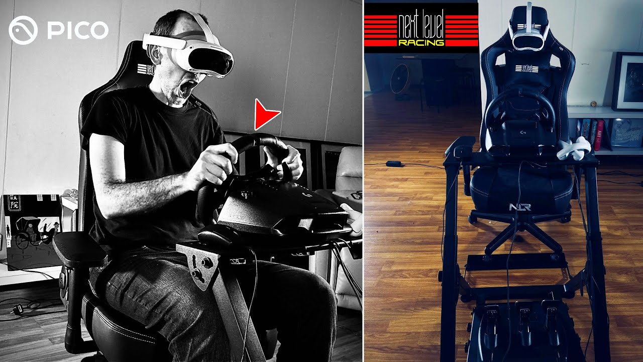 PICO 4 goes NEXT LEVEL with this affordable RACING VR Simulation Rig ...