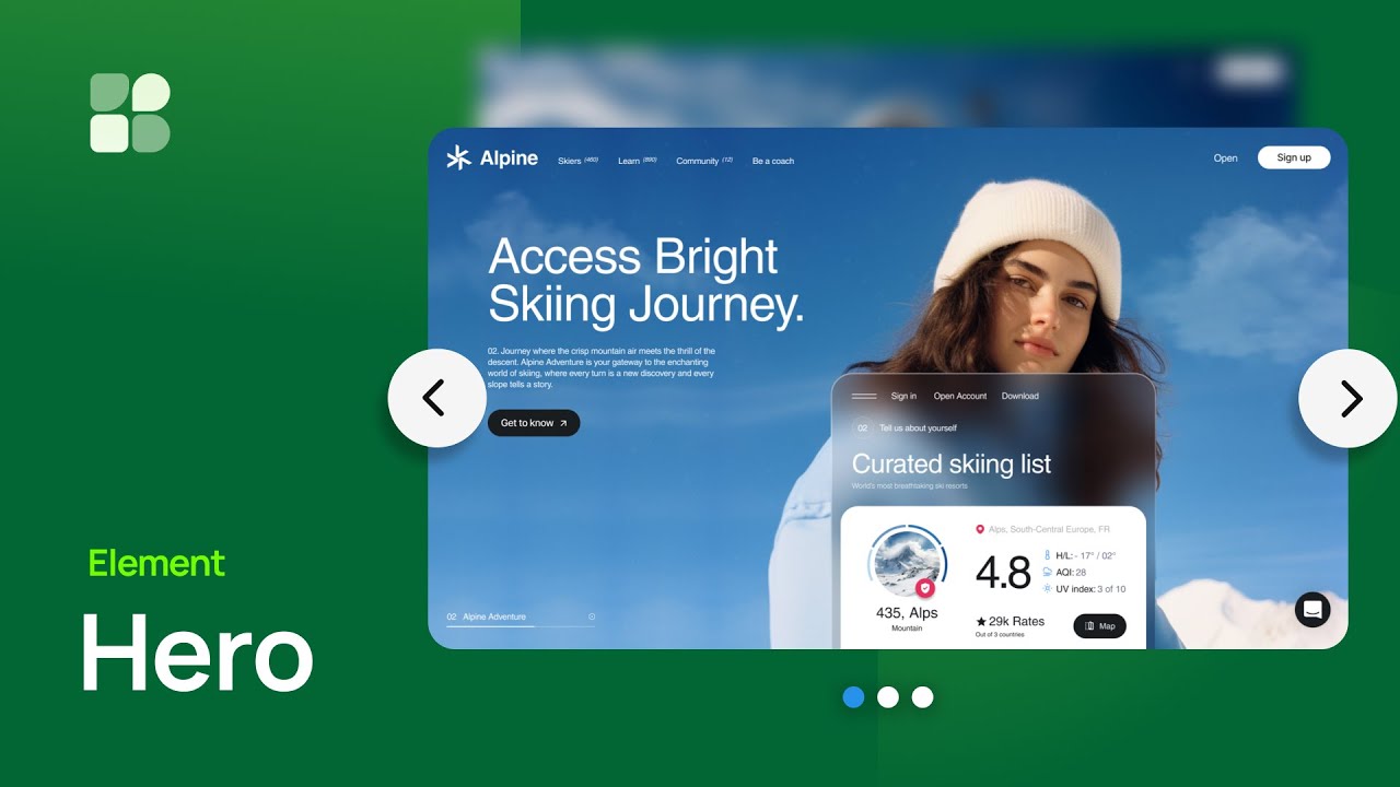 Hero Element - XO Builder - YouTube