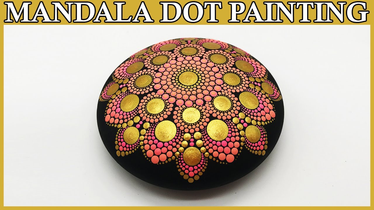 How to Mandala Dot Painting Mandalas Acrylic Paint Dotting Artist ...