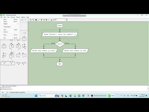 شرح استخدام برنامج larp لعمل flowchart &pseudo code - YouTube