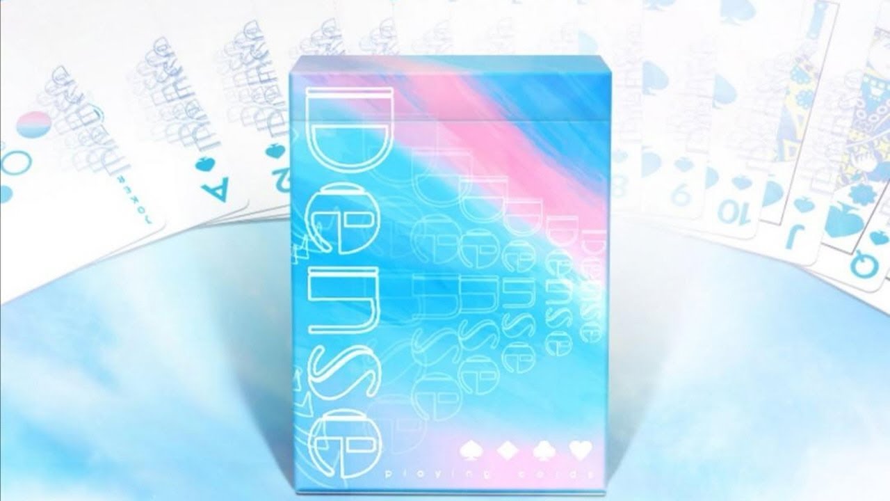 커스텀 덱 언박싱! 'Dense Playing Cards' - YouTube