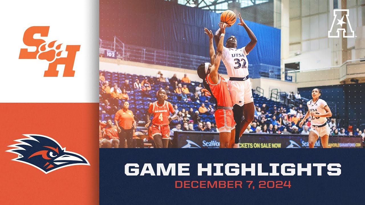 Game Highlights: Sam Houston vs. UTSA (Dec. 7, 2024) - YouTube
