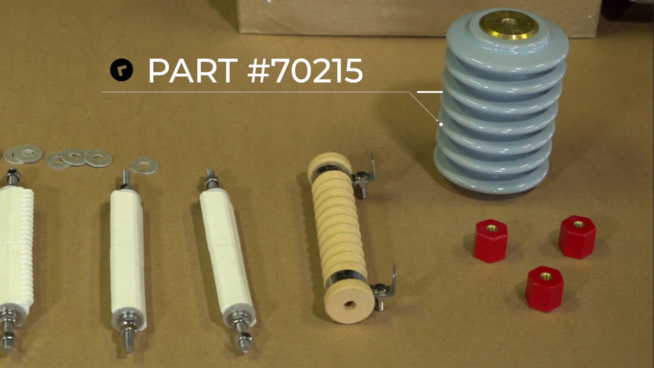 Ceramic Standoffs, Cordierite and Steatite Winding cores - YouTube