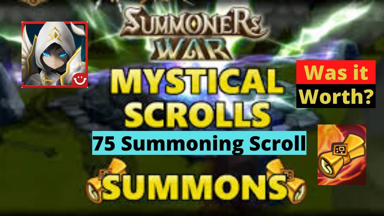 75 mystical scroll summoning, was it worth - YouTube