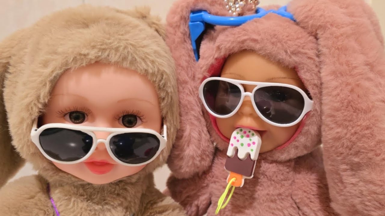 Cute Electric Plush Crying Dancing Eating Only Ice-cream - YouTube