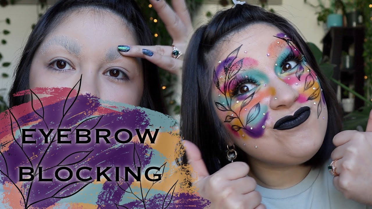 Eyebrow Blocking | Can these eyebrows be tamed?!? - YouTube