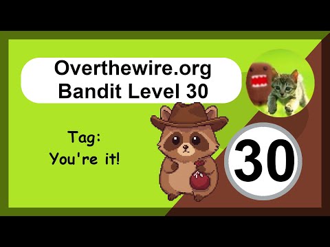Tag! You're Git! - Overthewire - Bandit - Level 30 - Git Tags