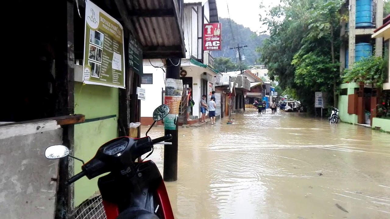 El Nido Palawan Flooding - YouTube