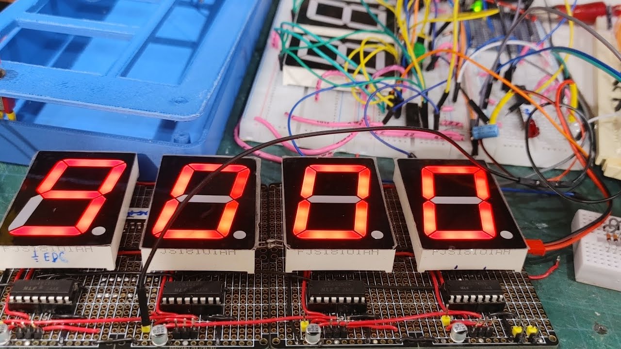 DIY Pinball Machine Score Board Update - YouTube