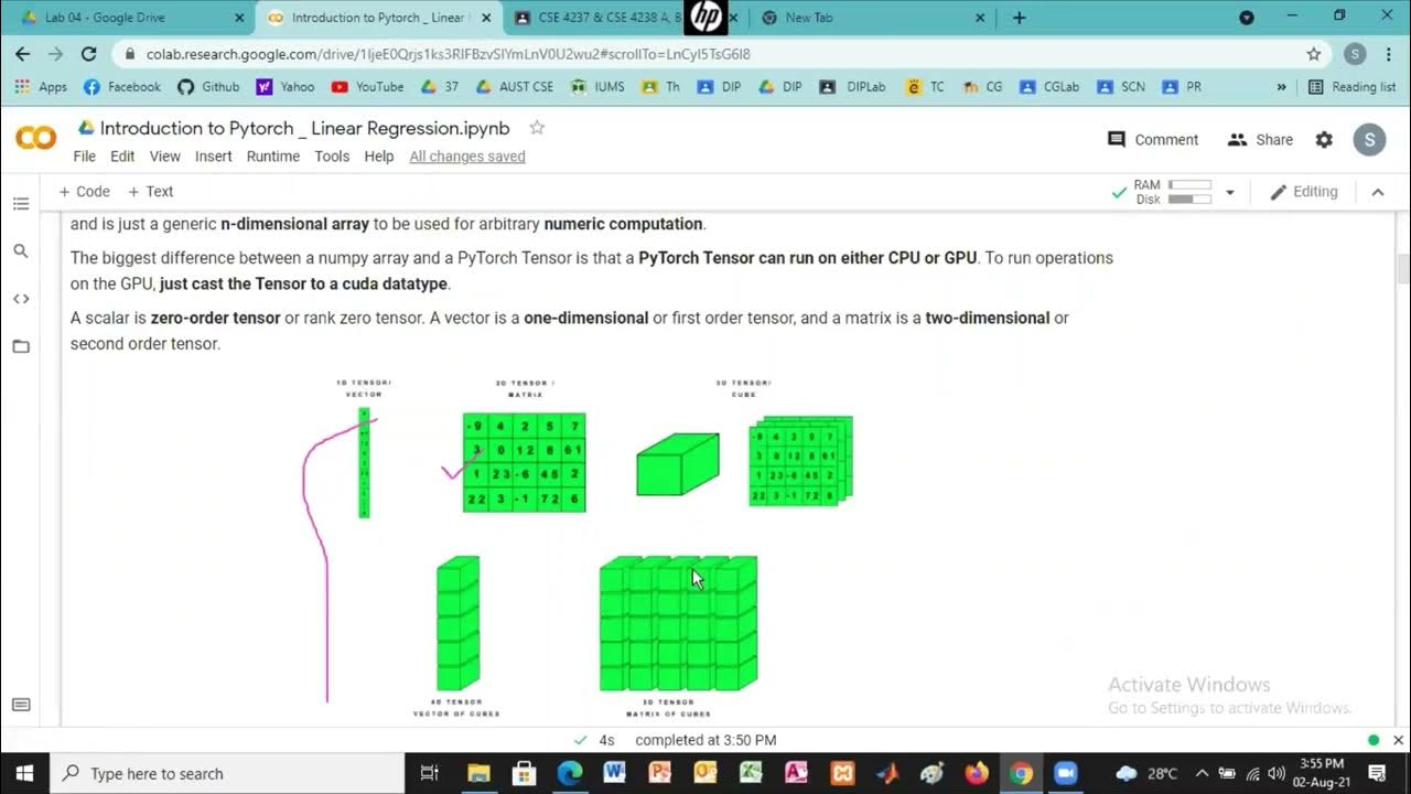 Lecture 01: Introduction to Pytorch & Linear Regression - YouTube