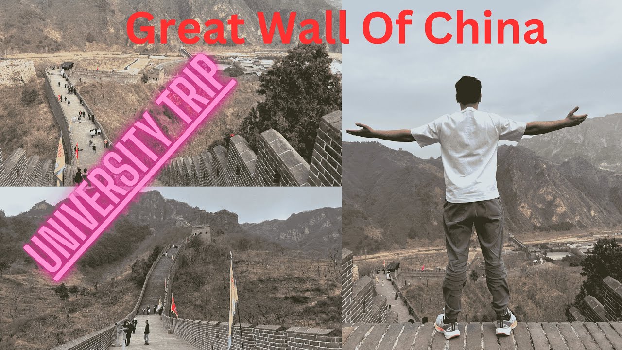The Great Wall of China Vlog | Travel Vlog | Mr. Khan In China - YouTube