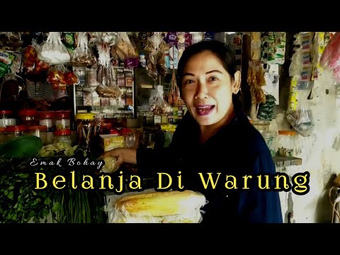 EMAK BOHAY BELANJA SAYURAN DI WARUNG BUK IDA