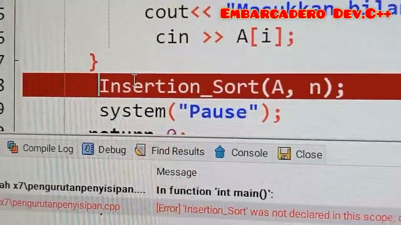 Macam-Macam Error di Koding C++ dan Cara Perbaikinya -Guru Informatika ...