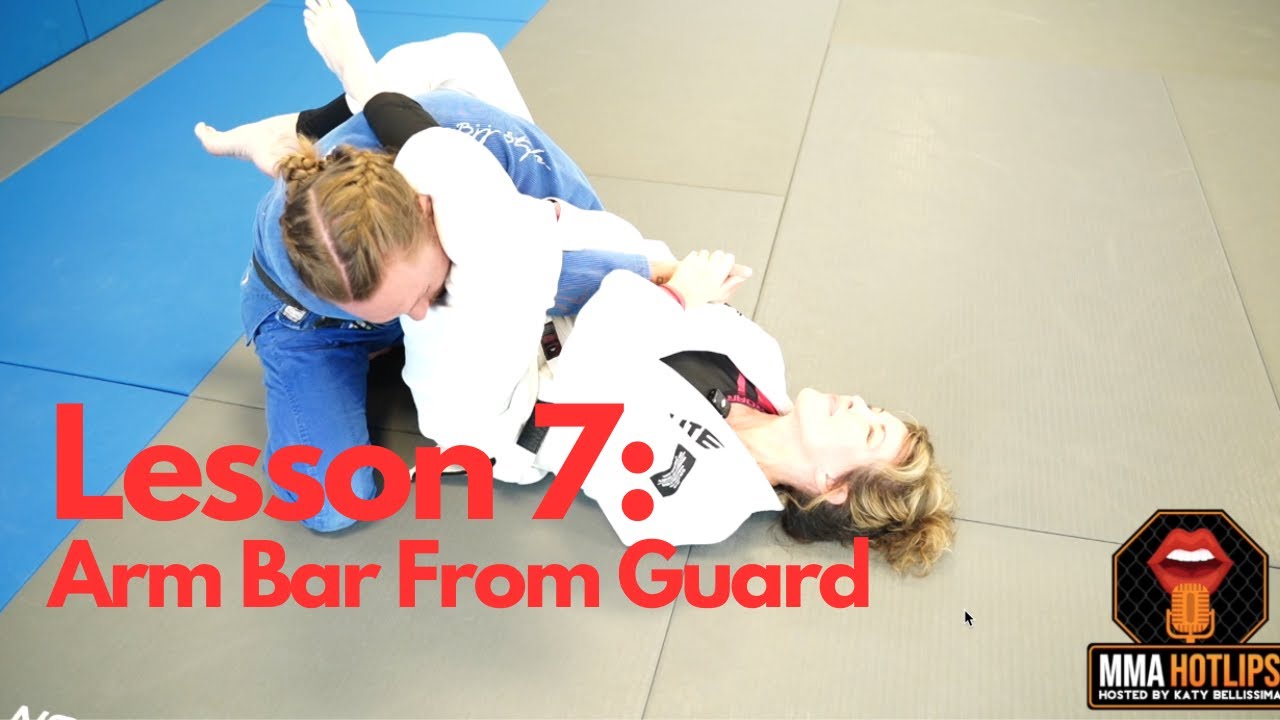 LEARNING JIU JITSU - Lesson 7 | How to Do an Arm Bar from Guard | BJJ ...
