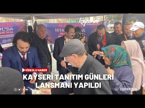 KAYSERİ TANITIM GÜNLERİ LANSMANI YAPILDI