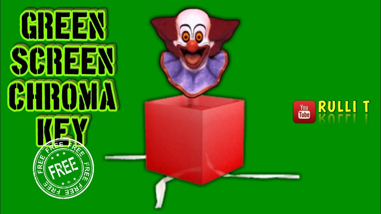 Green Screen - JACK IN THE BOX animation 🔊 sound - YouTube