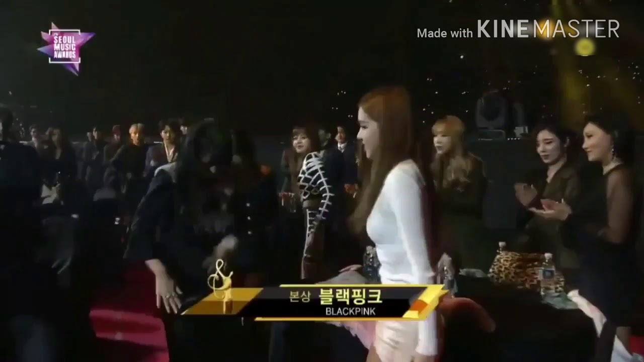 180125 BLACKPINK Win Bonsang at Seoul Music Awards 2018 - YouTube